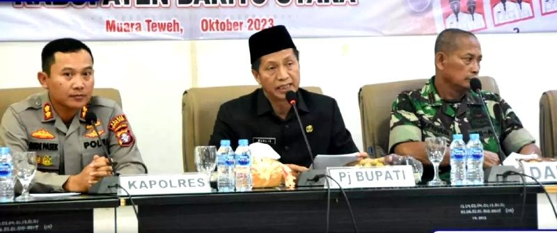 Pj Bupati Pimpin Rakor Kesiapan Pemilu Serentak 2024 - Fakta Hukum Indonesia