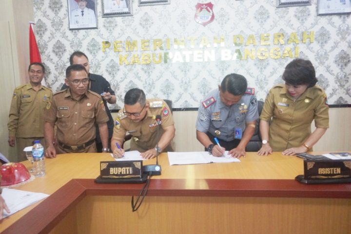 Tingkatkan Pelayanan Bupati Banggai Tandatangani Nota Kesepakatan Mpp